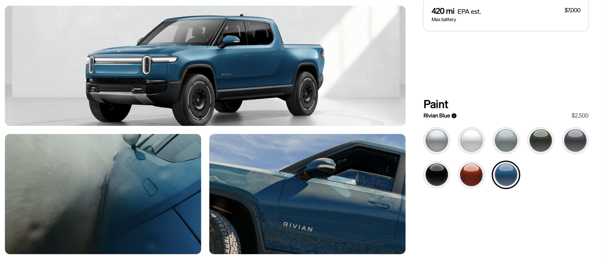 Rivian.com Unveils New Updates: Simplified Configurations, Enhanced ...
